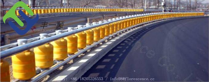 Roadway Safety Highway Barrier Crash Rolling Guardrail Roller Barrier