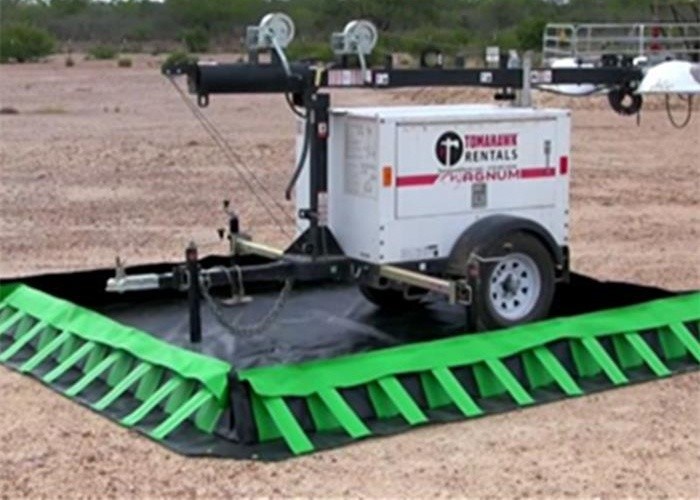 Temporary Curb Berms