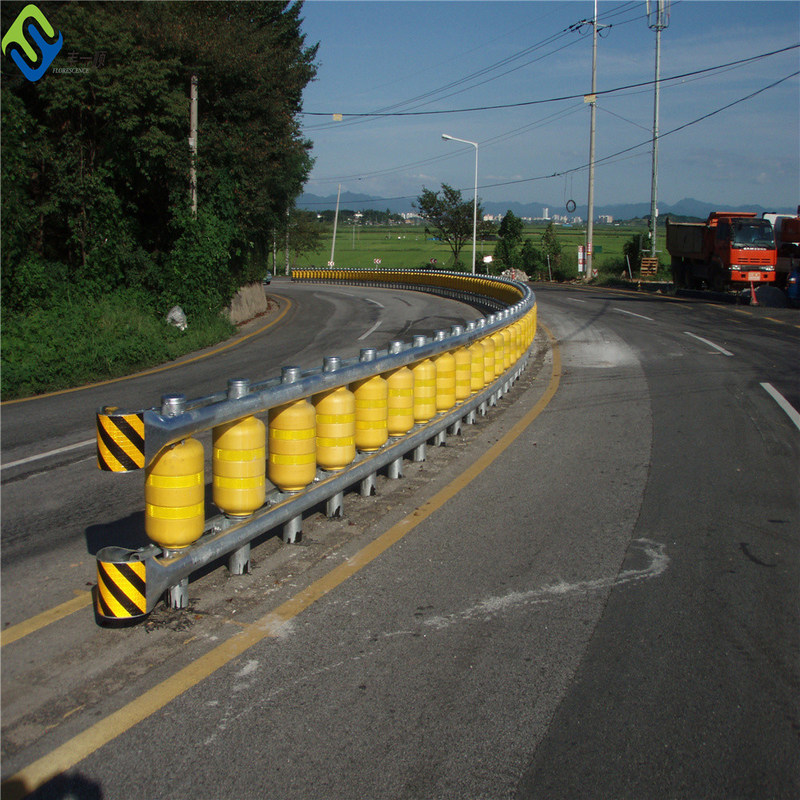 EVA Traffic Curve Bend Road Roller Barrier Highway Guard Rail Rotating