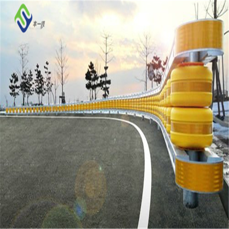 Highway Traffic Driveway EVA Plastic Roller System Guard Rail Rolling ...