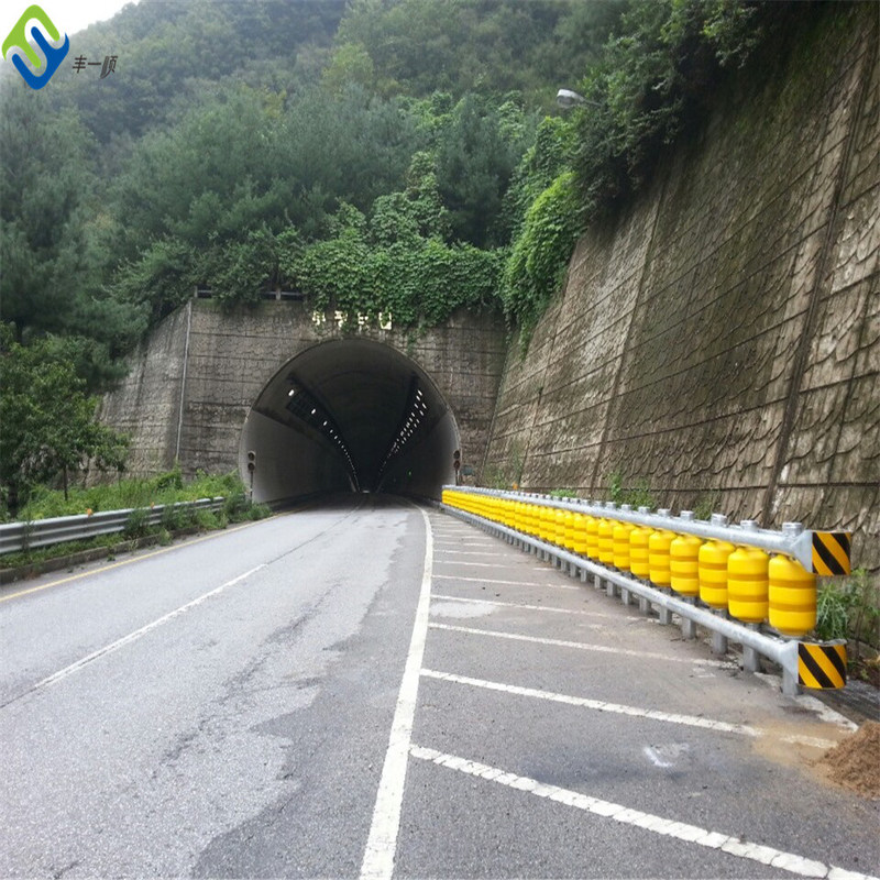 Highway Traffic Driveway EVA Plastic Roller System Guard Rail Rolling ...