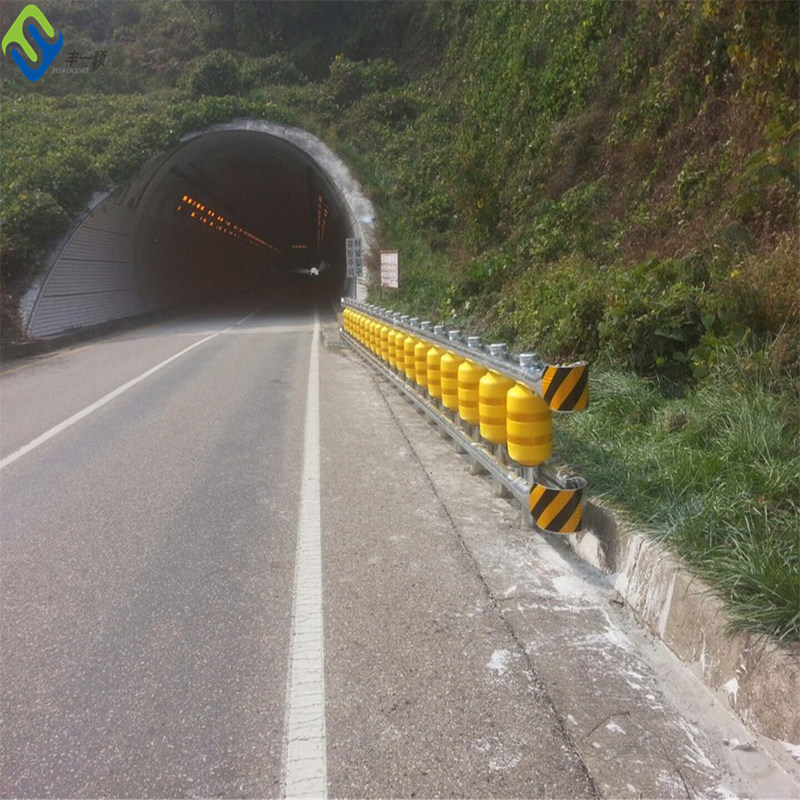EVA Foam Road Roller Barrier Anti Collision Safety Roller Barrier