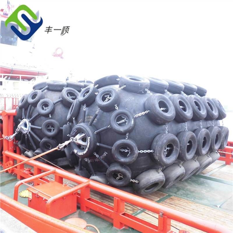 Yokohama Type STS Pneumatic Fenders Marine Rubber Fender