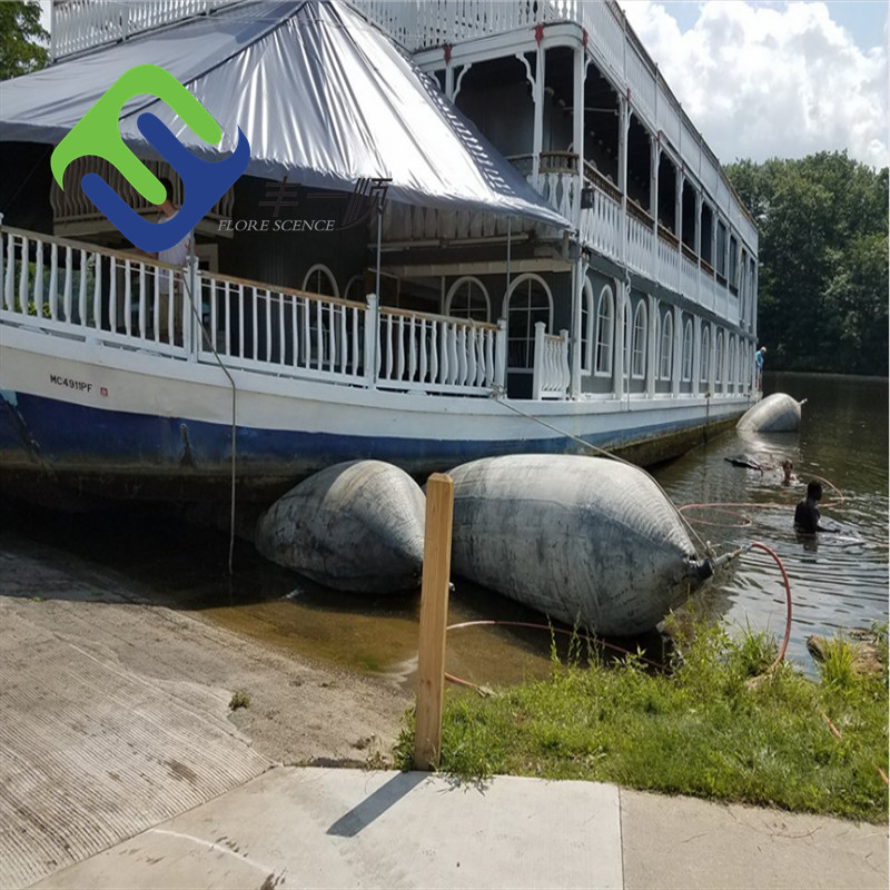 Floating Marine Ship Rubber Airbag For Ship Launching And Landing