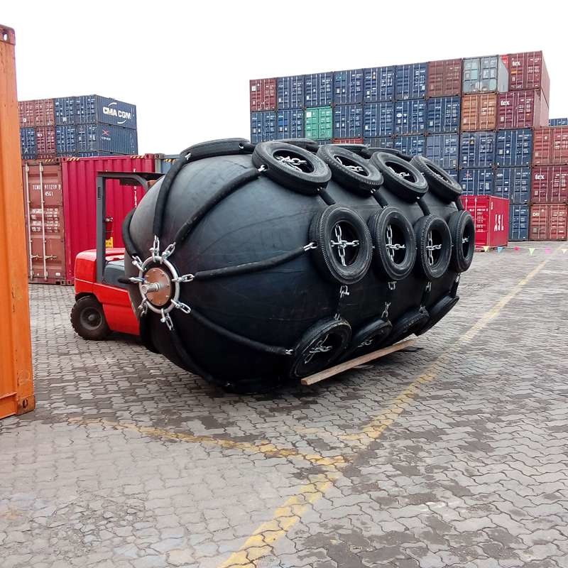 High Durability Pneumatic Rubber Fender 24 Months Warranty Low Reaction ...