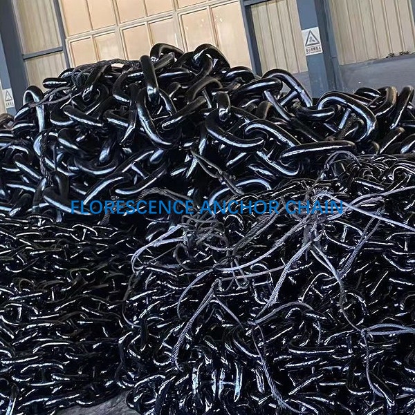 High Tensile Offshore Mooring Stud Link Marine Ship Anchor Chain