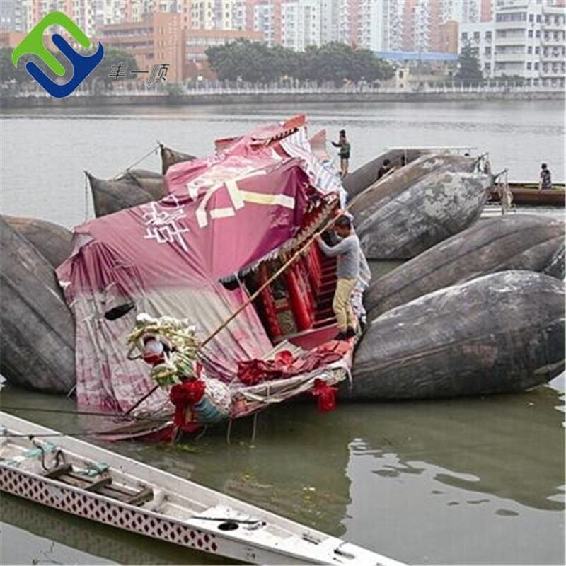 BV Approved Marine Salvage Airbag Ship Rubber Airbags For Floating Boat ...