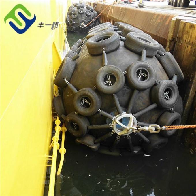 Fluorescence Floating Inflatable Dock Tire Chain Pneumatic Rubber Fender